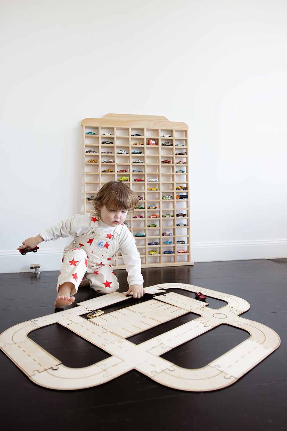 Car Tracks | Wooden Road Track Set - The Timber Line