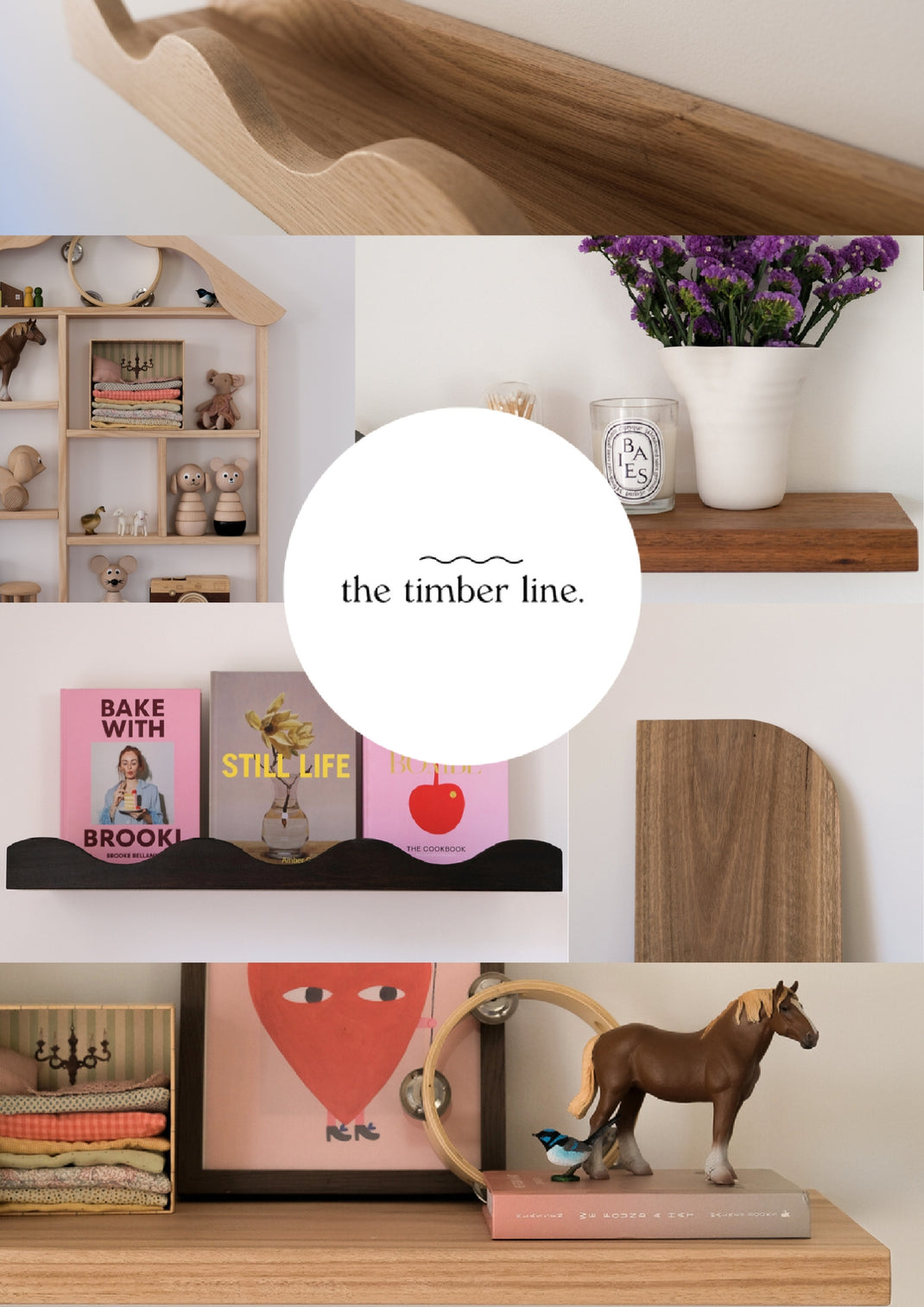 Custom Timber Floating Shelves Custom Made - The Timber Line