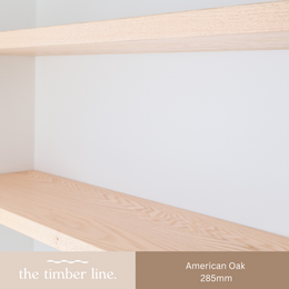 Curved Floating Shelf - Timber Wall Shelf - The Timber Line
