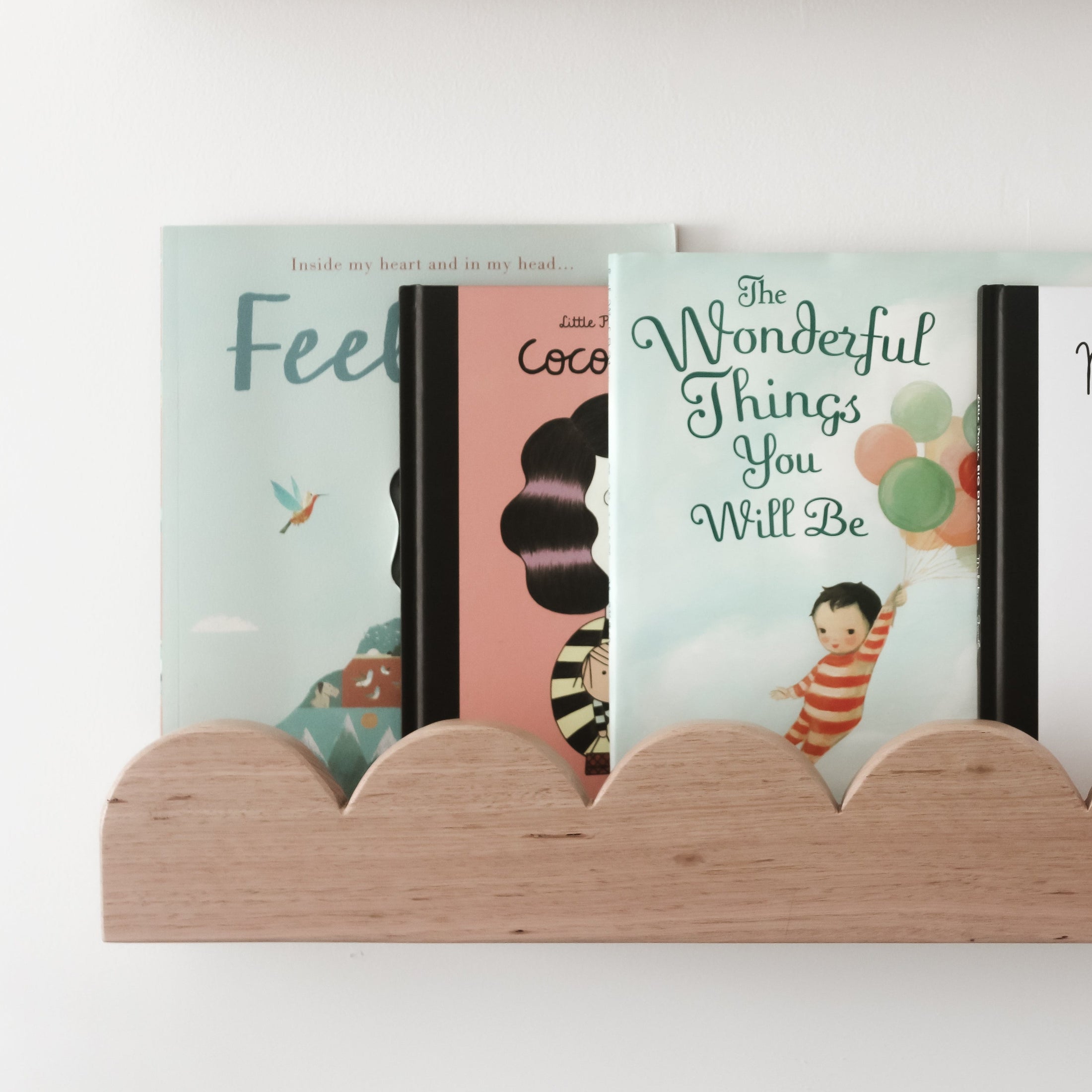 Scallop Shelf | Timber Wall Shelf - The Timber Line